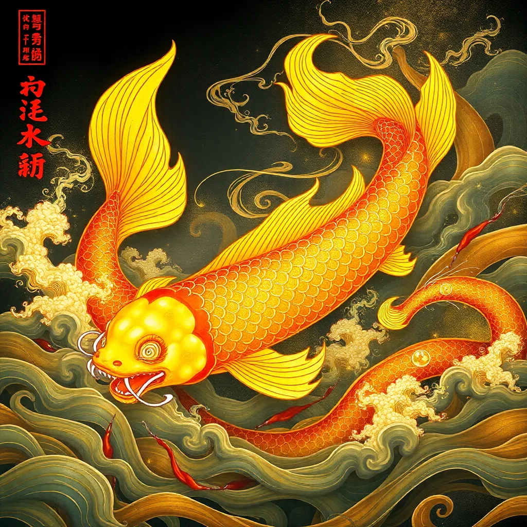 The Legend of the Golden Carp: Transformation and Perseverance ...