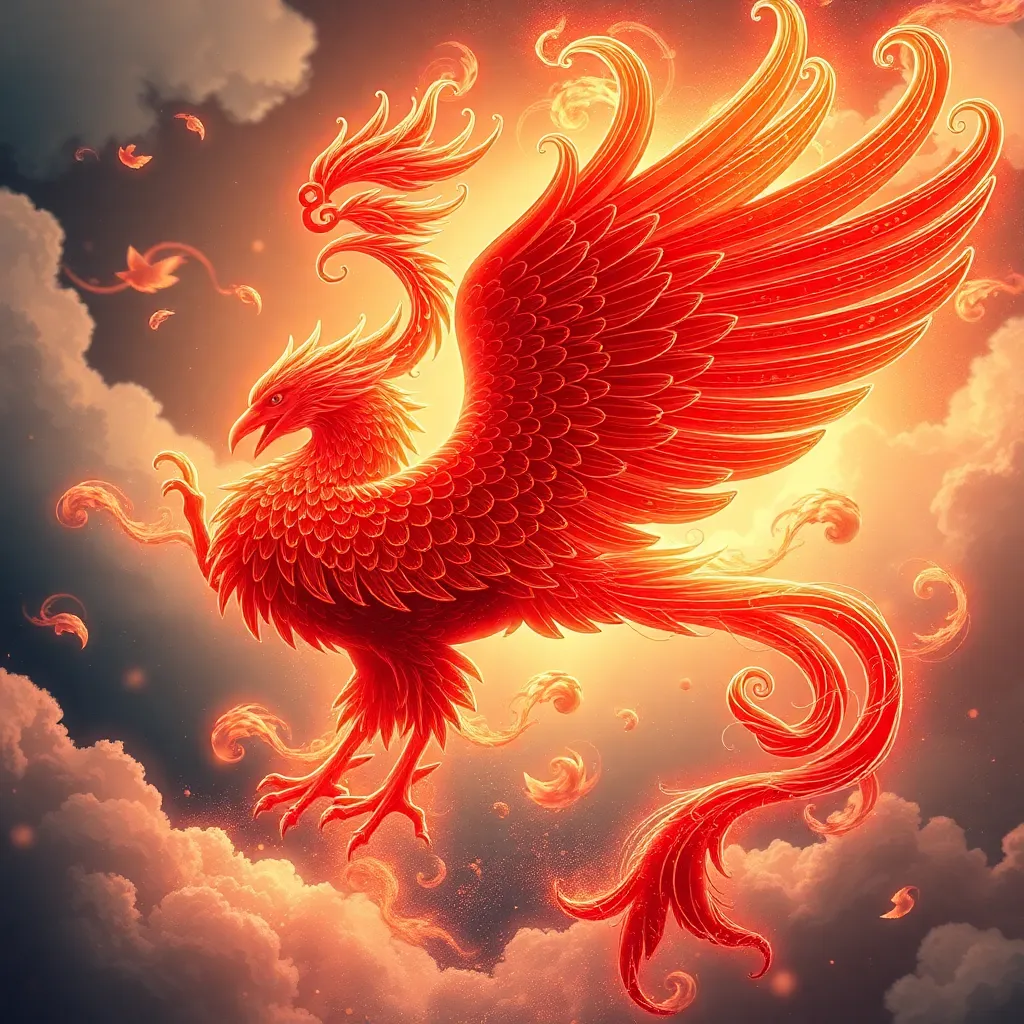 The Myth of the Sacred Phoenix: A Symbol of Rebirth - Chinese Mythology