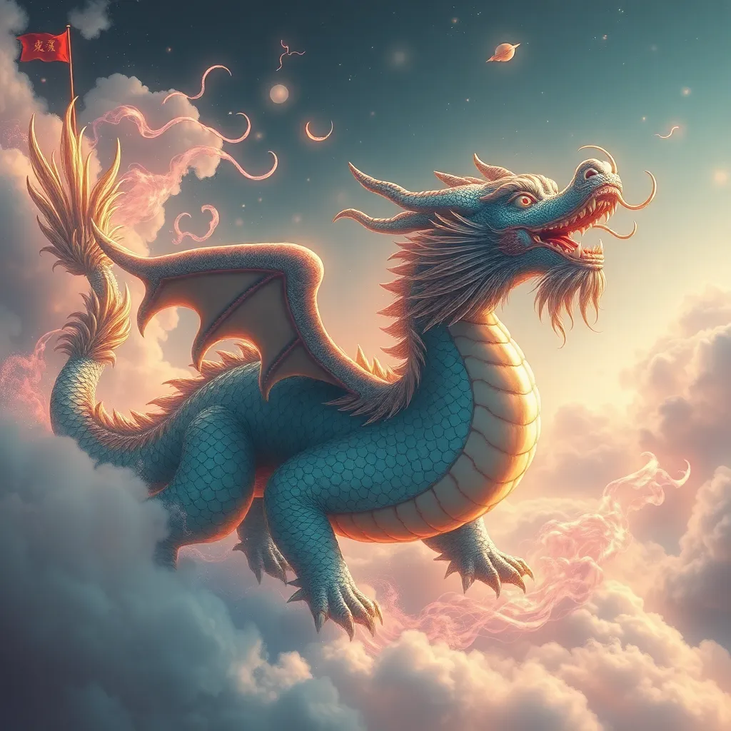 The Celestial Dragon: Guardian of the Heavens - Chinese Mythology