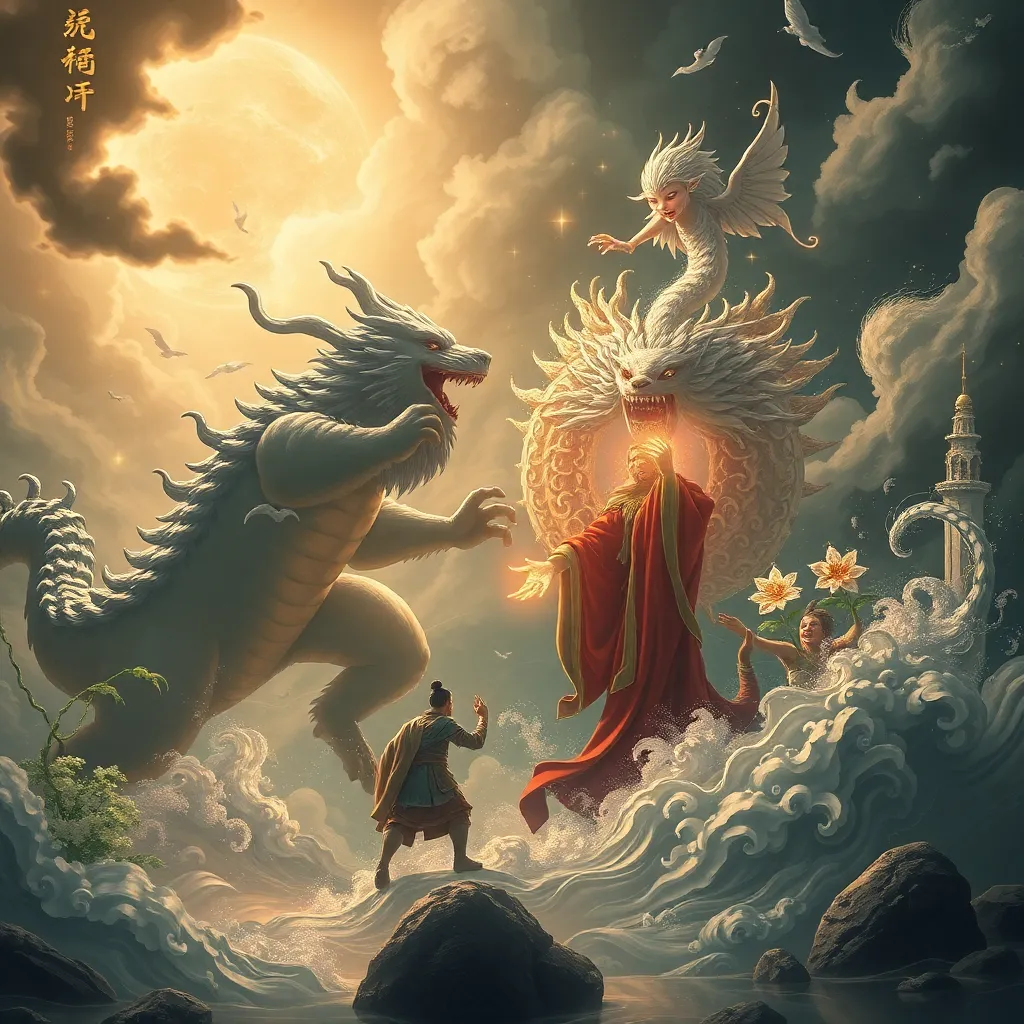 The Creation of the First Beings: A Mythical Exploration - Chinese ...