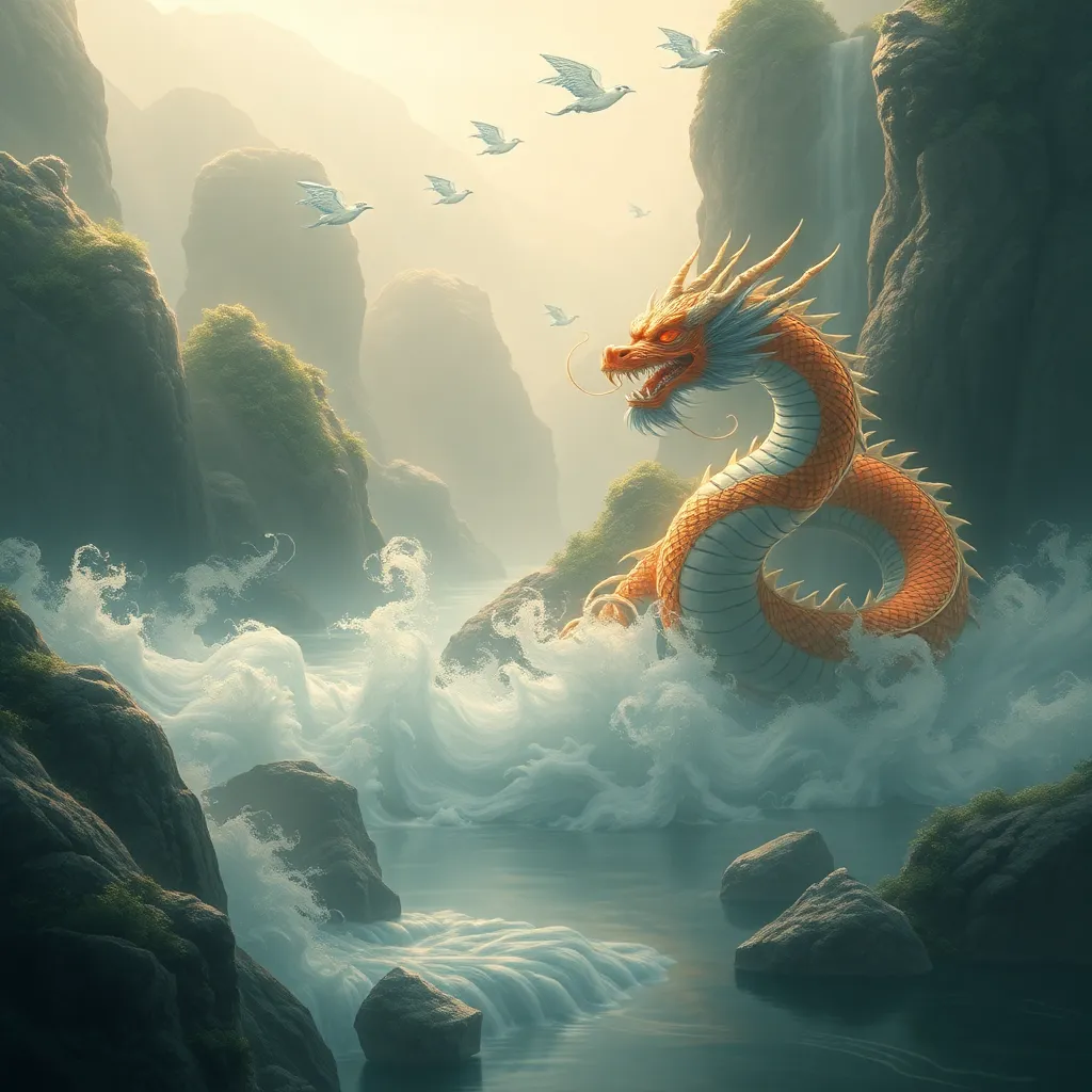 The Dragon and the Sacred Rivers of China - Chinese Mythology