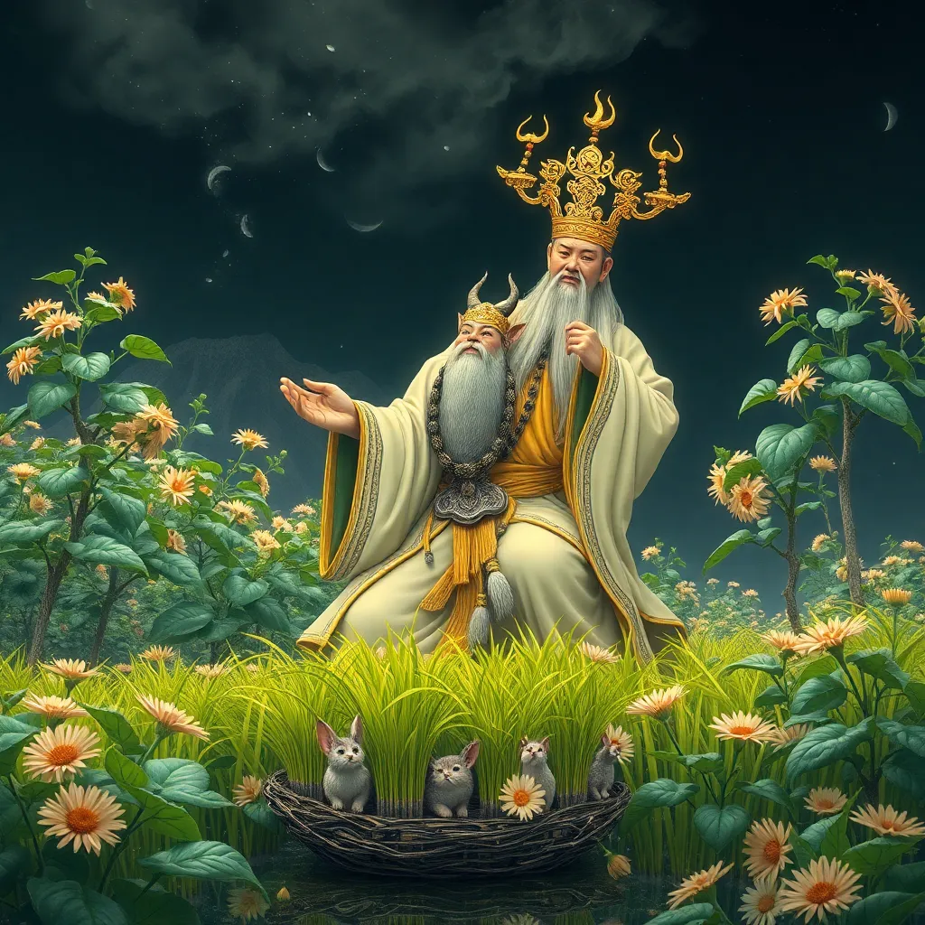 The God of Agriculture: The Role of Shennong in Farming - Chinese Mythology