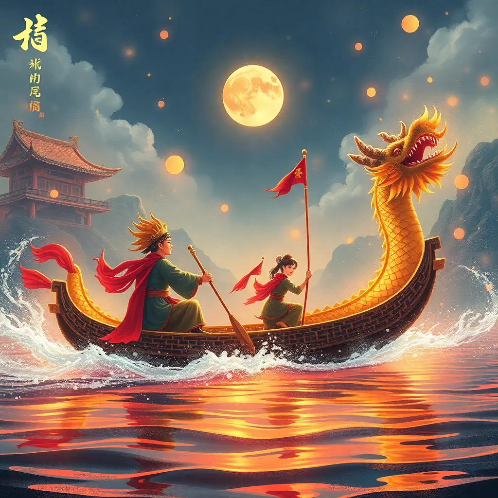 The Legend of the Dragon Boat Festival: Racing for Love - Chinese Mythology