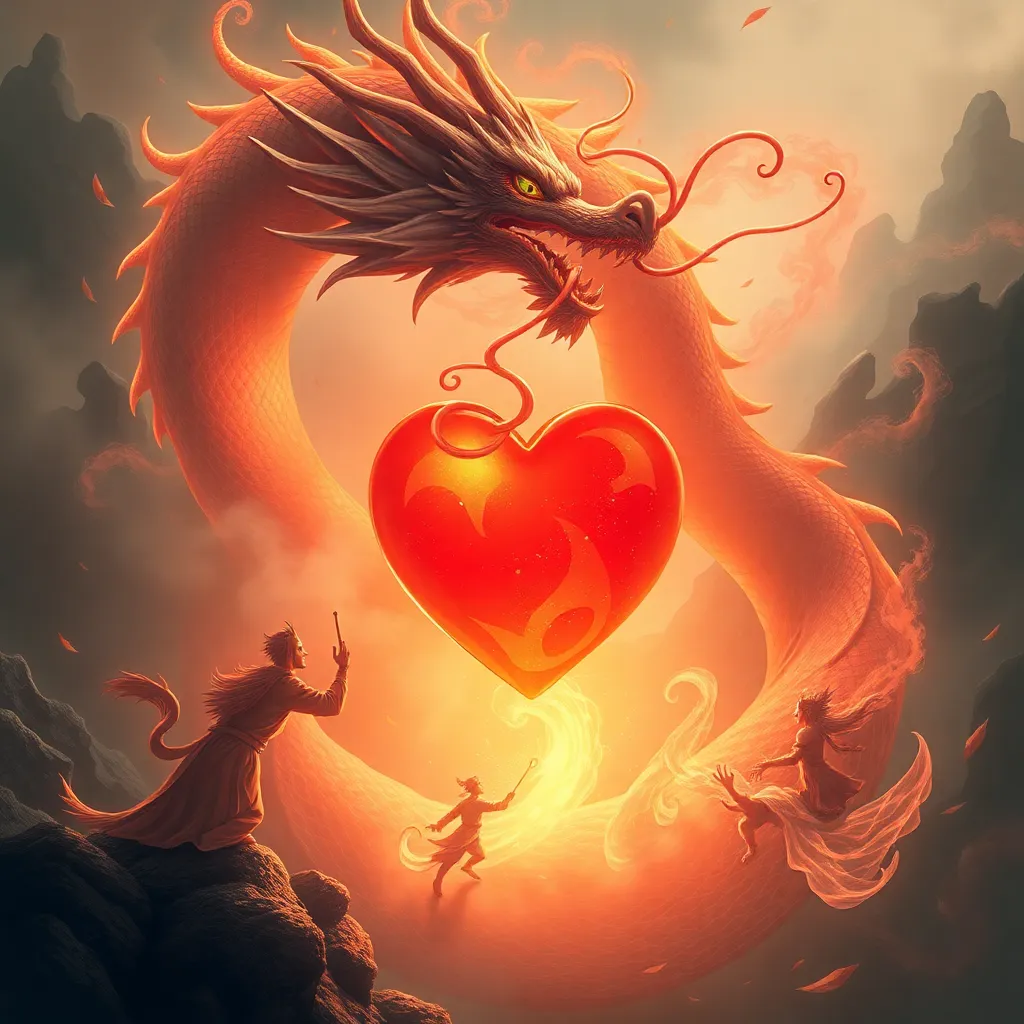 The Legend of the Dragon's Heart: Courage and Compassion - Chinese ...