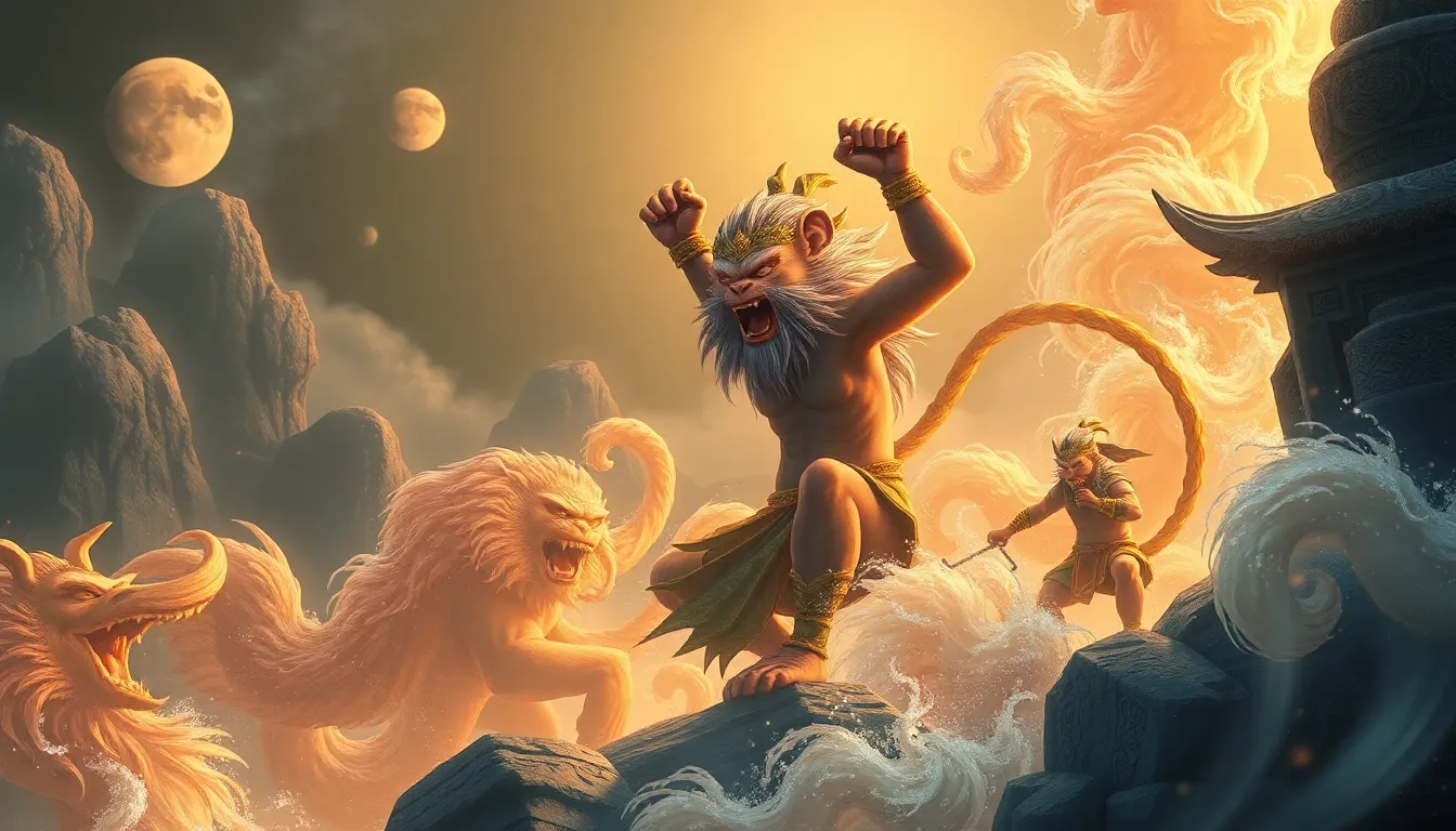 The Legend of the Monkey King: A Journey Through Mythical Realms ...