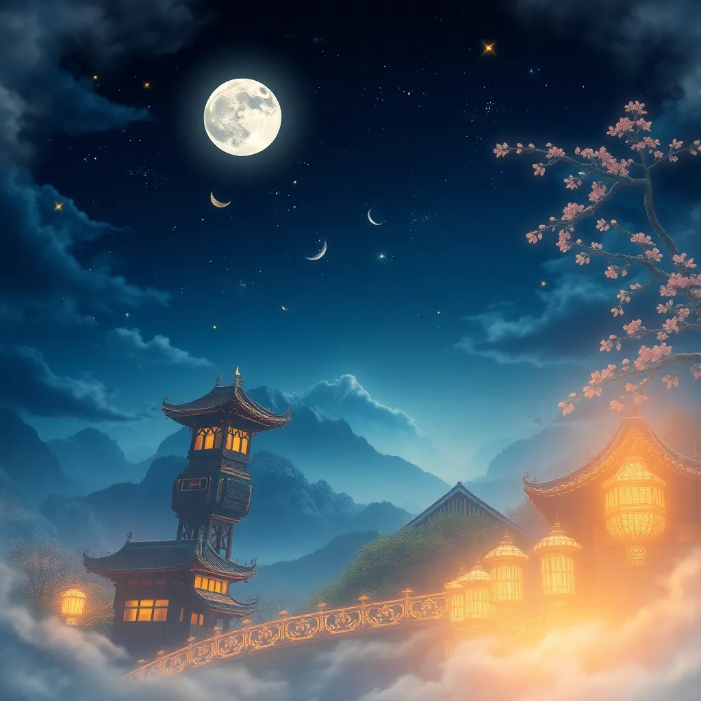 The Legend of the Moonlit Night: A Festival of Light - Chinese Mythology