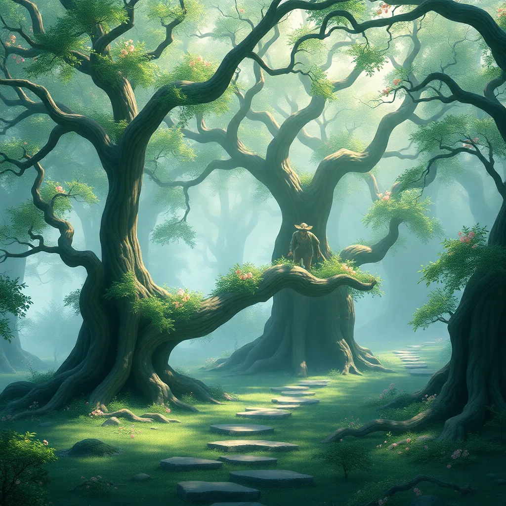 The Legend of the Sacred Grove: A Connection to Nature - Chinese Mythology