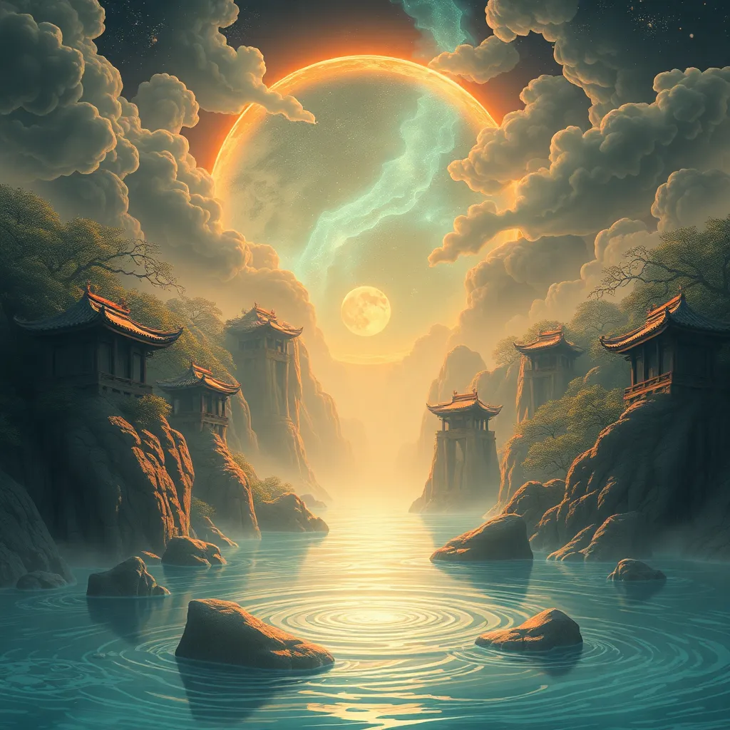 The Legend of the Sacred Lake: Source of Life - Chinese Mythology