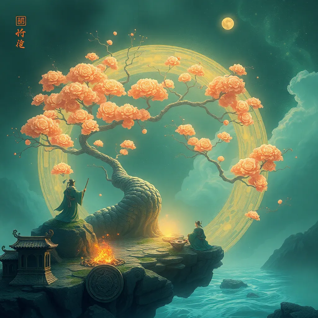 The Legend of the Sacred Seed: A Journey of Growth - Chinese Mythology