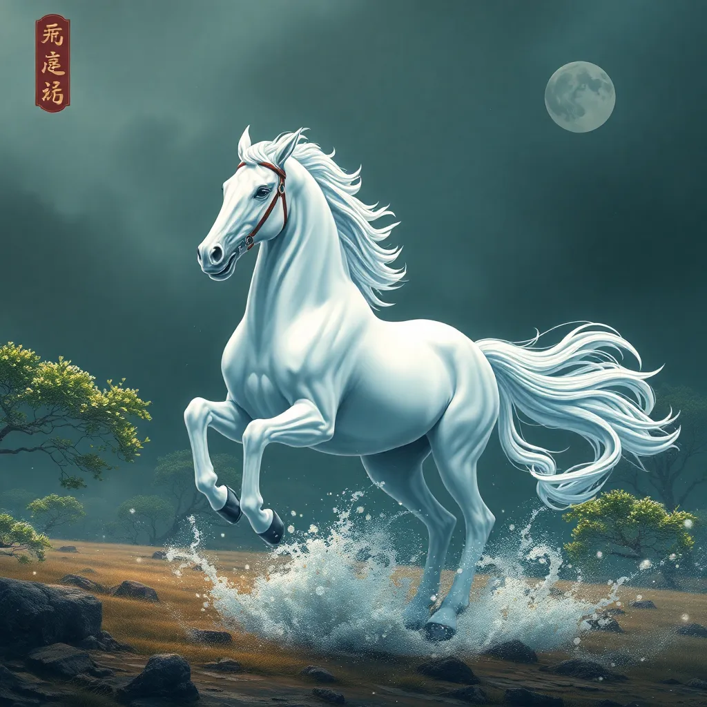 The Legend of the White Horse: A Journey of Honor - Chinese Mythology
