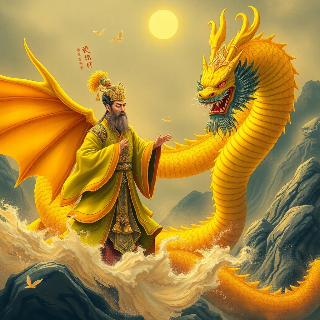 The Legend of the Yellow Emperor and the Dragon - Chinese Mythology