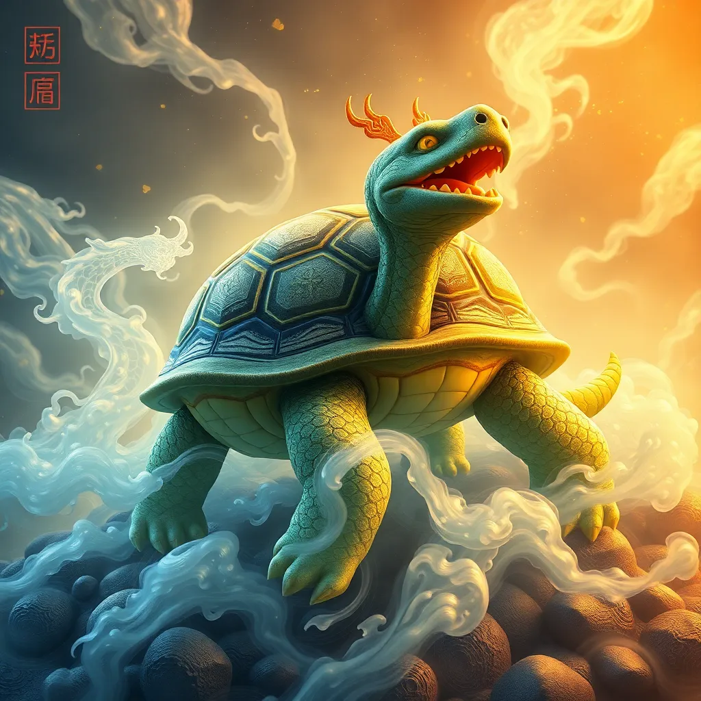 The Myth of the Celestial Tortoise: A Guardian of Wisdom - Chinese ...