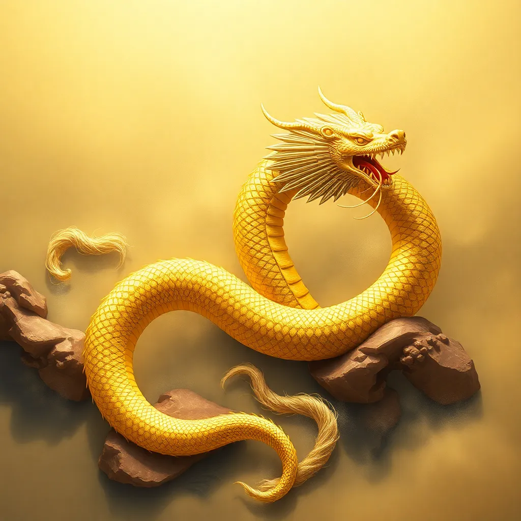 The Myth of the Golden Serpent: A Symbol of Transformation - Chinese ...