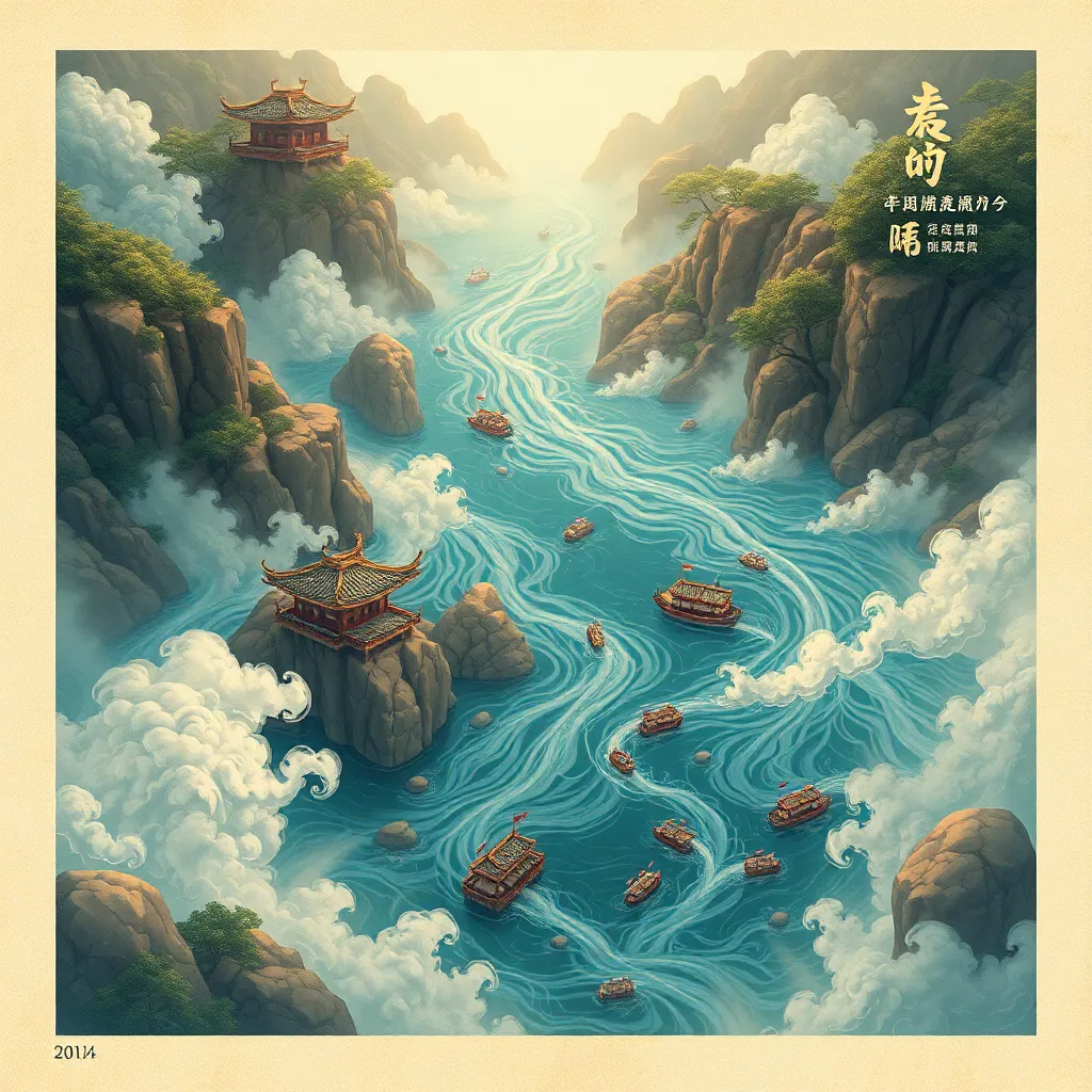 The Myth of the Sacred River: Flow of Wisdom - Chinese Mythology