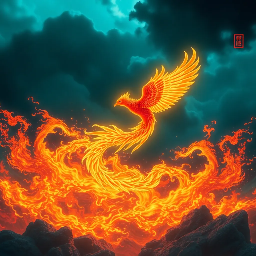 The Phoenix's Journey: From Fire to Flight in Chinese Lore - Chinese ...