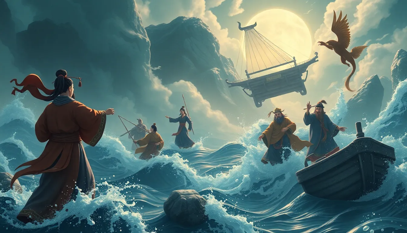 The Story of the Eight Immortals Crossing the Sea: A Festival Adventure ...