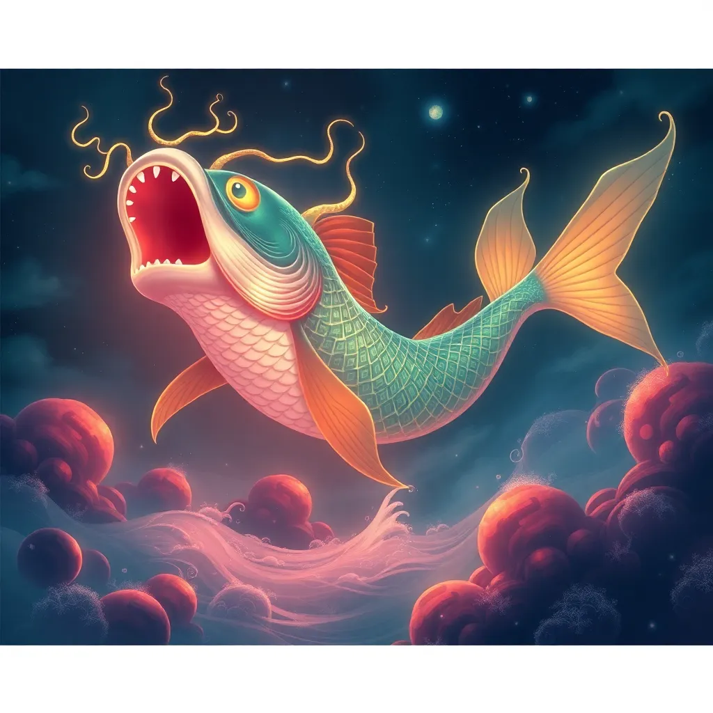 The Tale of the Singing Fish: A Magical Encounter - Chinese Mythology