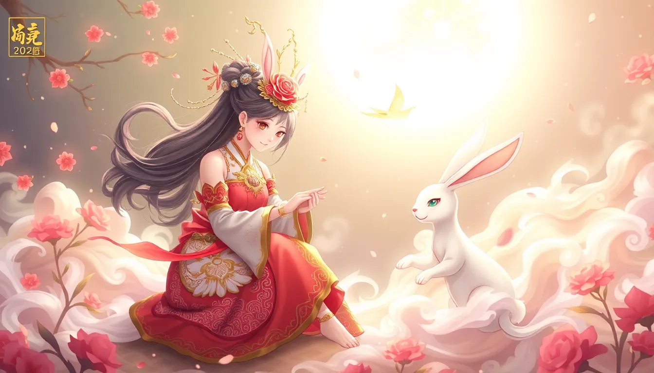 Chang'e and the Celestial Rabbit: A Tale of Friendship - Chinese Mythology