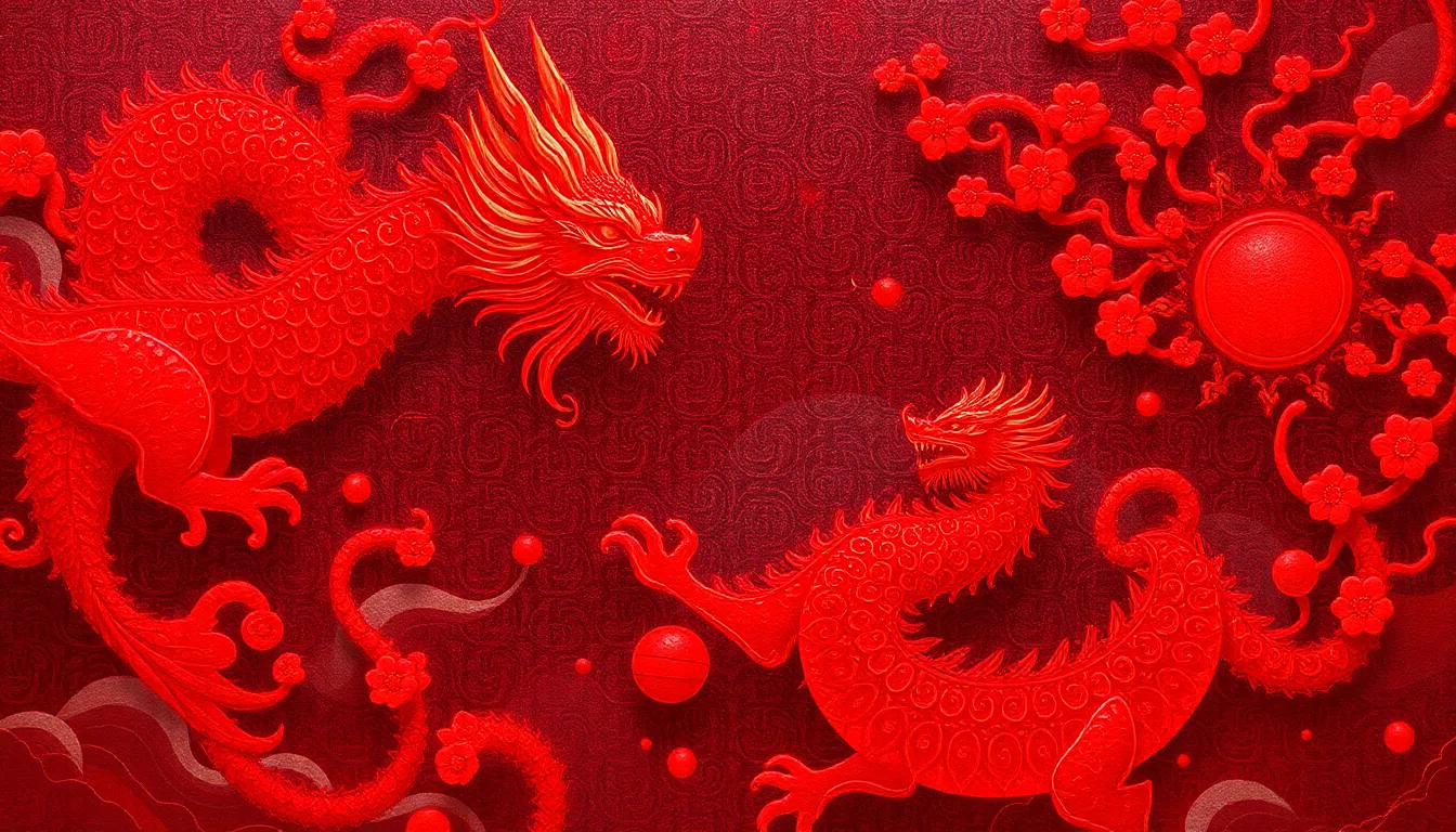 The Color Red: Luck and Prosperity in Chinese Art - Chinese Mythology