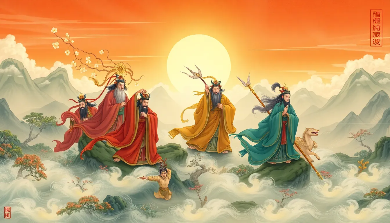 The Eight Immortals: The Harmony of Nature and Spirit - Chinese Mythology