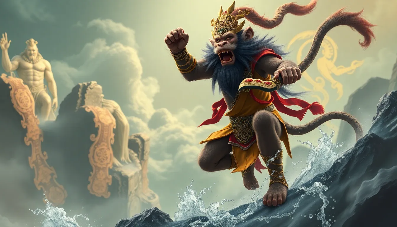 The Monkey King and His Fabled Feats of Strength - Chinese Mythology