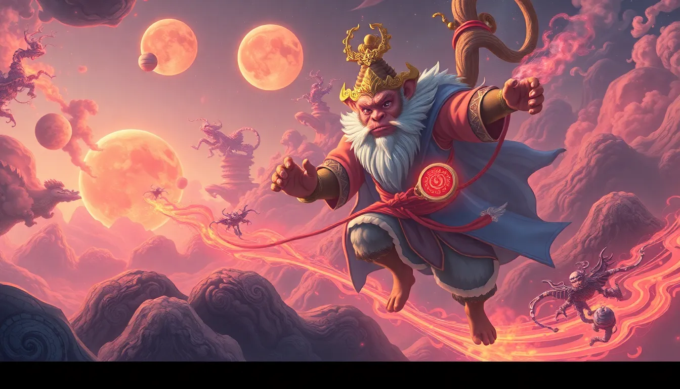 The Monkey King’s Journey Through Time and Space - Chinese Mythology