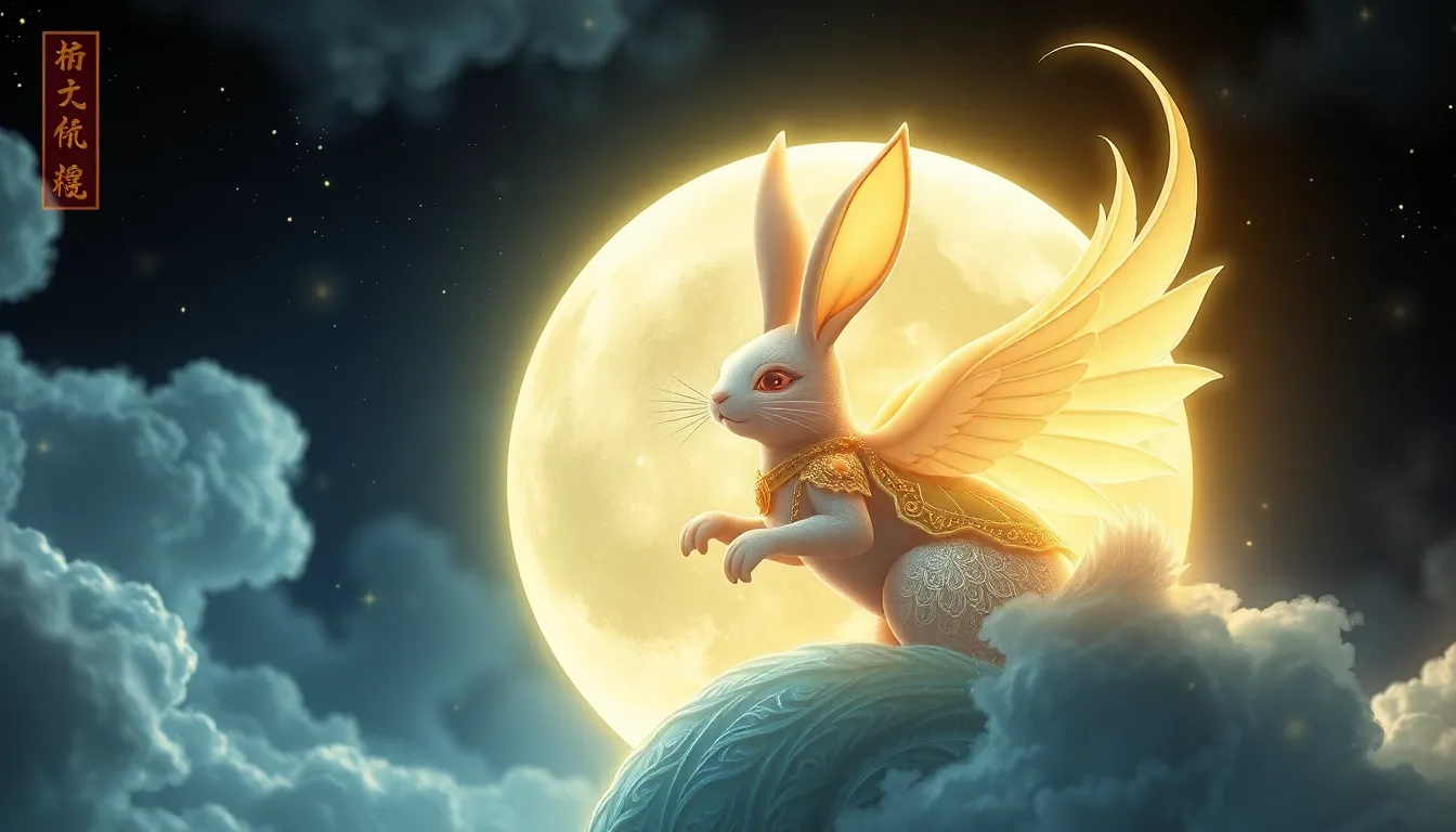 The Rabbit in the Moon: Chang'e's Celestial Companion - Chinese Mythology
