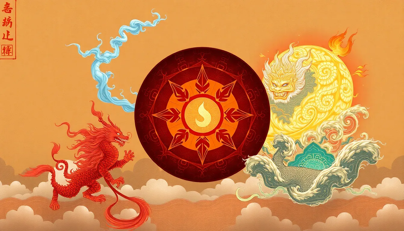 The Symbolism of the Five Elements in Chinese Art - Chinese Mythology