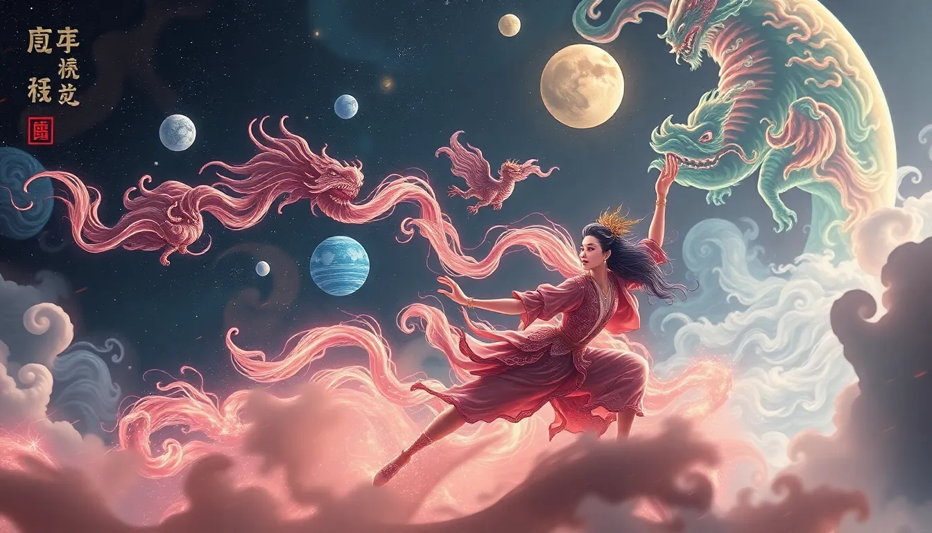 The Tale of the Celestial Dance: Movement of the Cosmos - Chinese Mythology