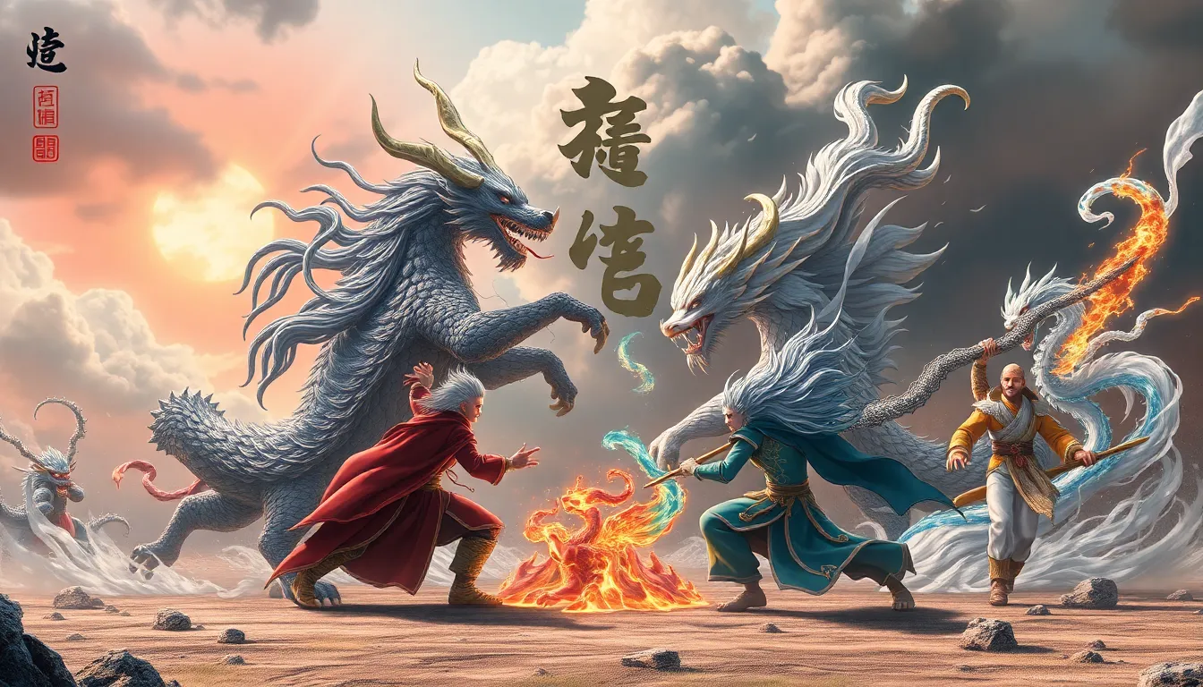 The Battle of the Five Elements: A Mythical Showdown - Chinese Mythology