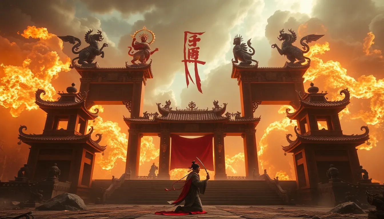 The Battle of the Heavenly Gates: A Mythical Showdown - Chinese Mythology