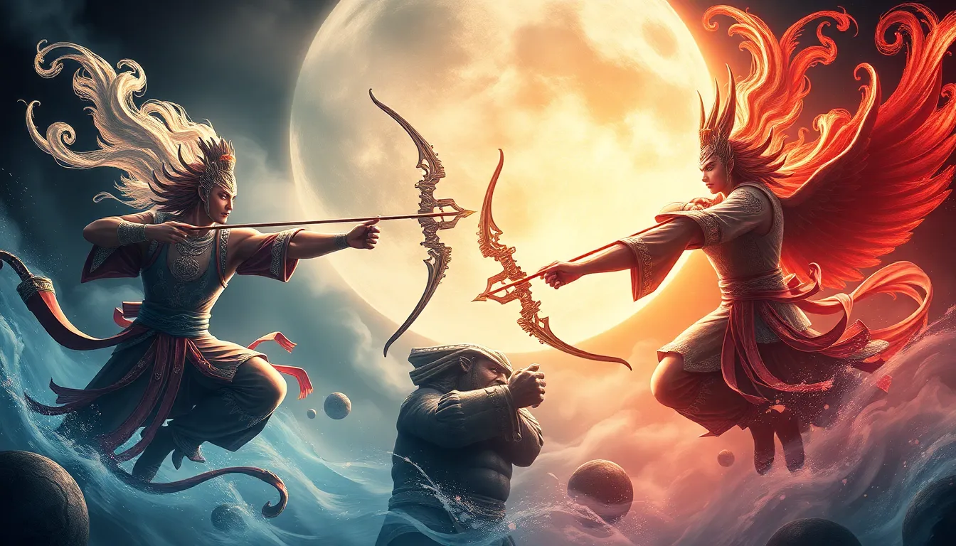 The Epic Duel of the Divine Archers - Chinese Mythology