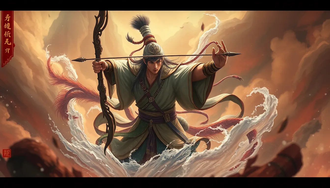 The Legend of the Heroic Archer: Hou Yi - Chinese Mythology