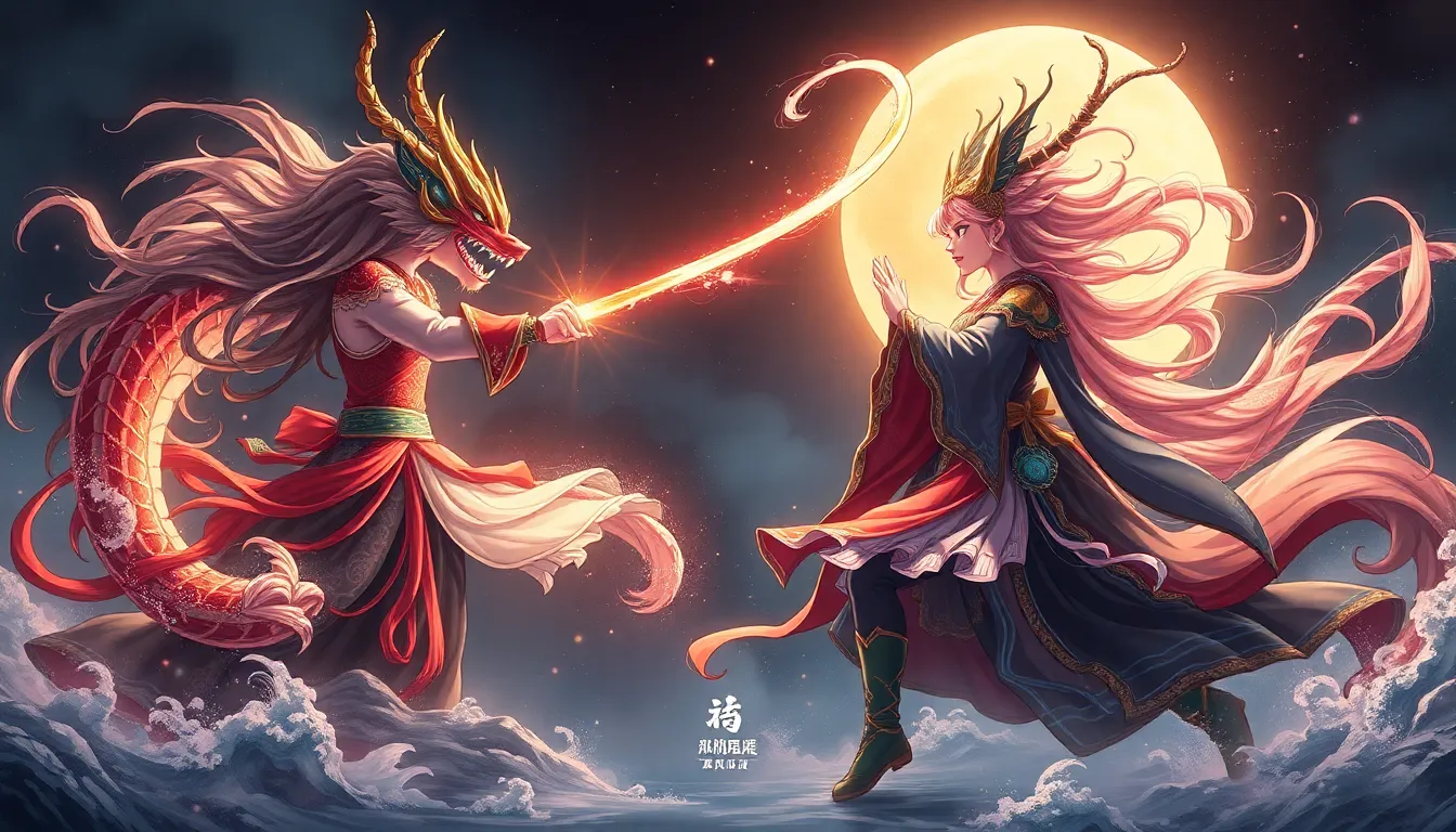 The Legendary Duel of the Two Sisters - Chinese Mythology