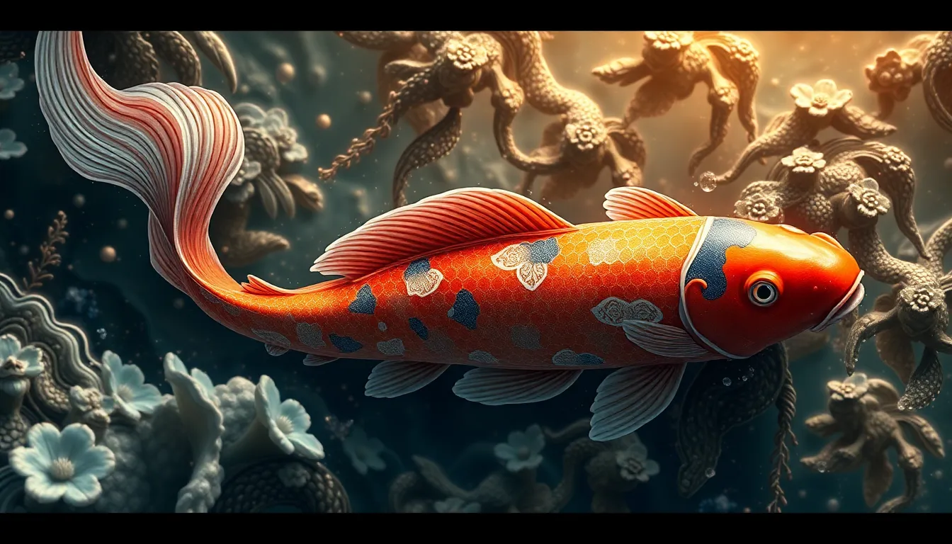 The Tale of the Koi Fish: Nature's Journey to Transformation - Chinese ...