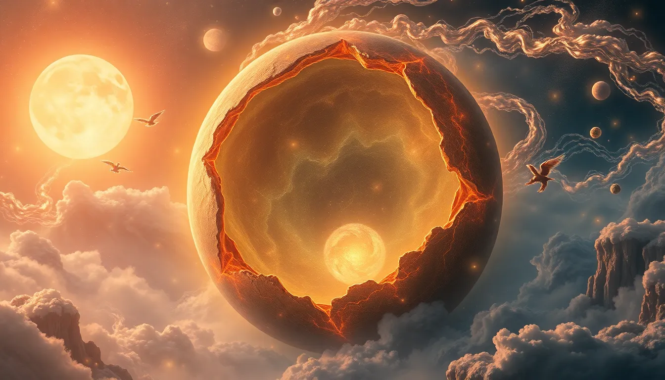 The Myth of the Great Cosmic Egg: Birth of the Universe - Chinese Mythology