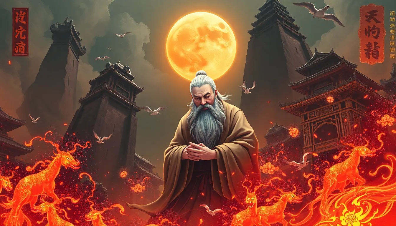 The Legend of the Immortal Monk: Symbols of Wisdom and Longevity ...
