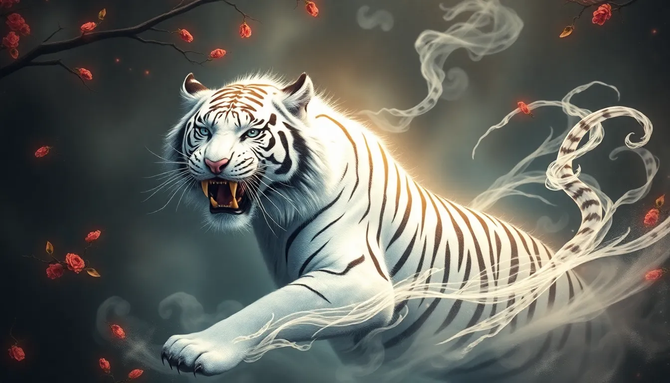 The Legend of the White Tiger: A Symbol of Immortality and Power ...