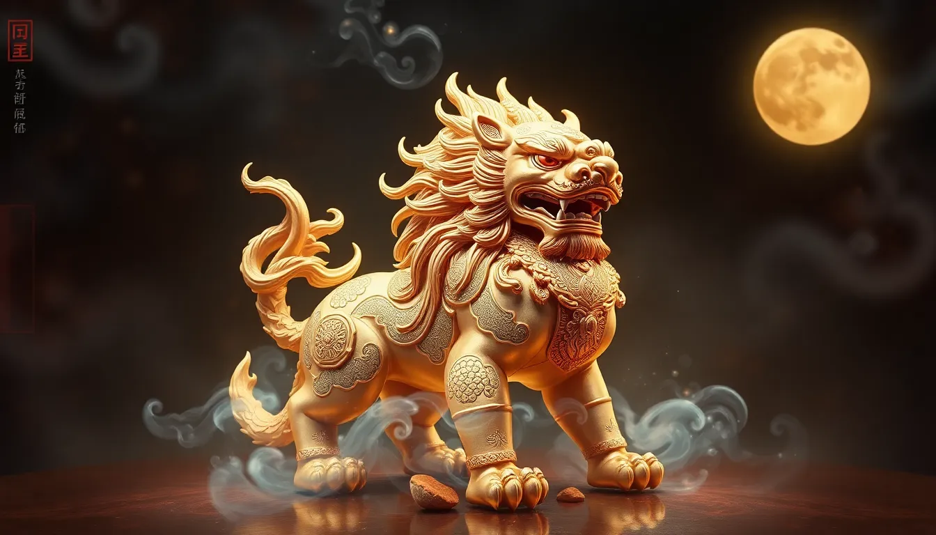 The Mythical Lion: A Sacred Animal in Chinese Culture - Chinese Mythology