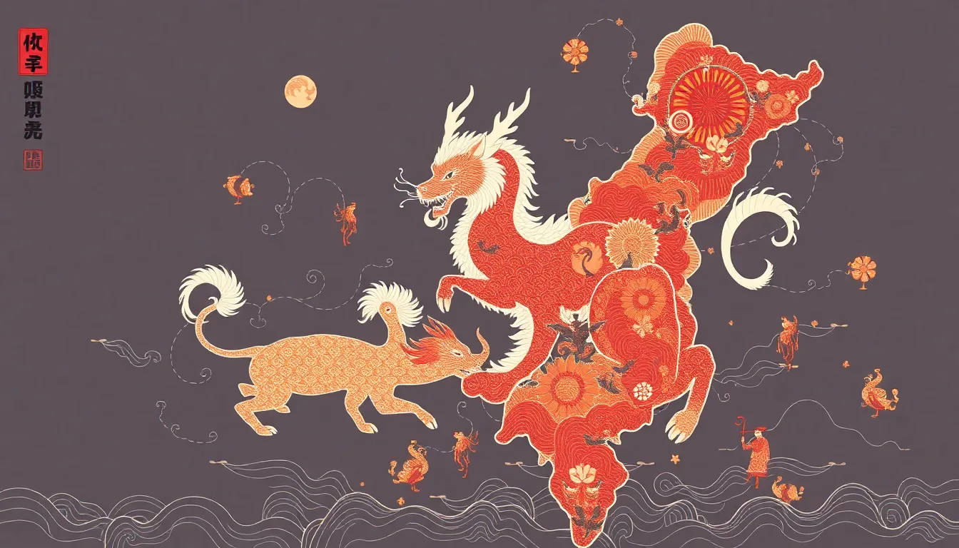 The Sacred Animals of the Chinese Cosmos: A Mythical Map - Chinese ...
